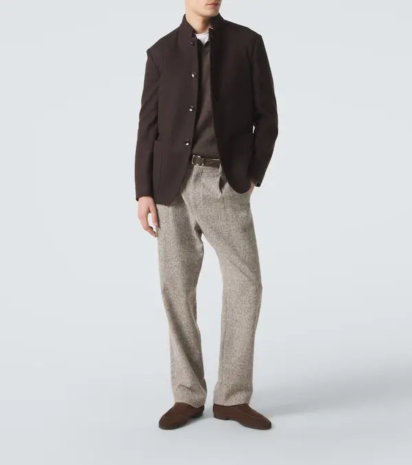 Agnona Wool And Cashmere Jacket