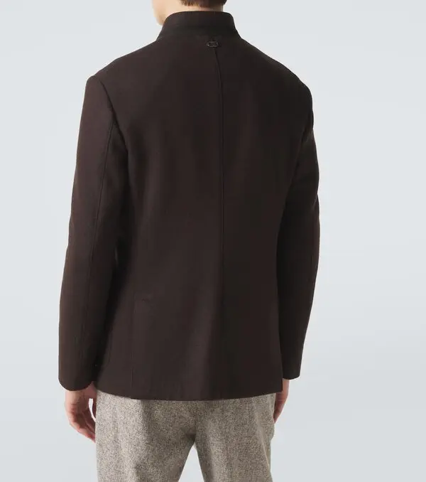 Agnona Wool And Cashmere Jacket