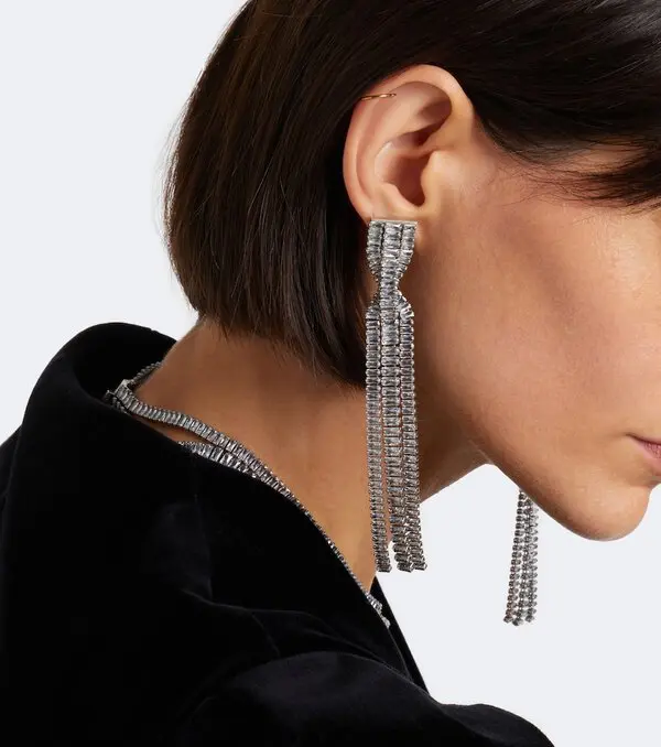 Isabel Marant Étoile Cara Embellished Drop Earrings