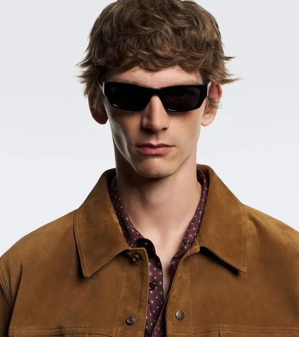 Saint Laurent Sl M182 Jazz Rectangular Sunglasses