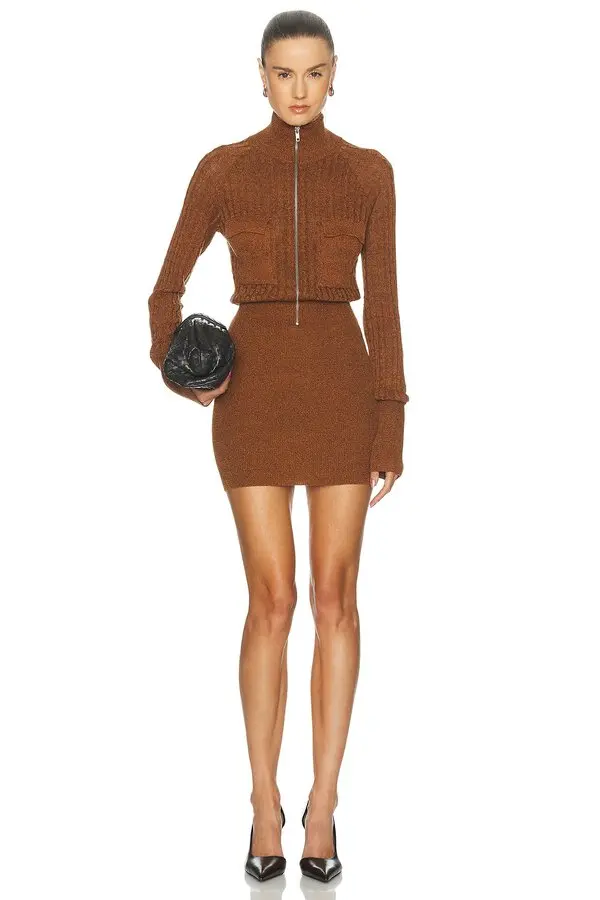 AYA MUSE Eora Dress In Brown