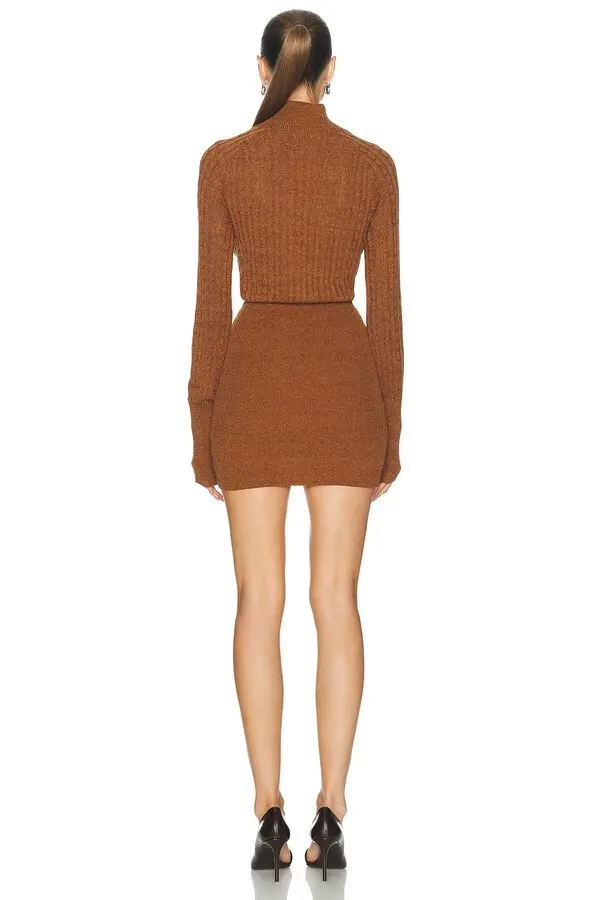 AYA MUSE Eora Dress In Brown