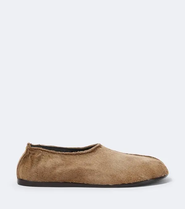 LEMAIRE Calf-hair Slip-on Shoes