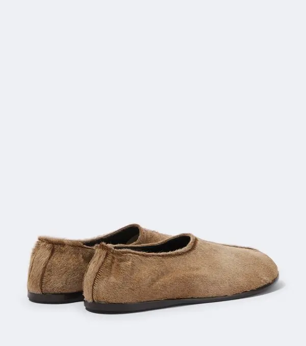 LEMAIRE Calf-hair Slip-on Shoes