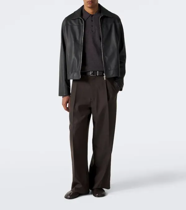 LEMAIRE Pleated Straight Pants
