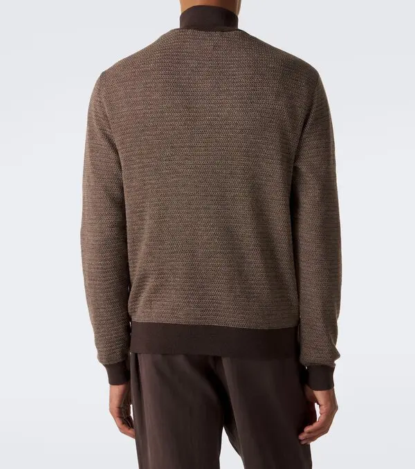 Frescobol Carioca Heitor Quarter Zip Sweater