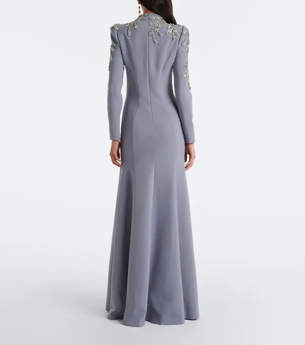 Jenny Packham Viper Crystal-embellished Gown