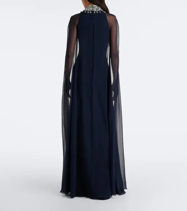 Jenny Packham Kalypto Crystal-embellished Gown