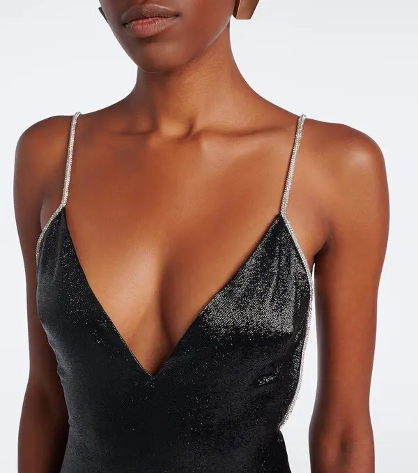 TOM FORD Embellished Silk-blend Gown