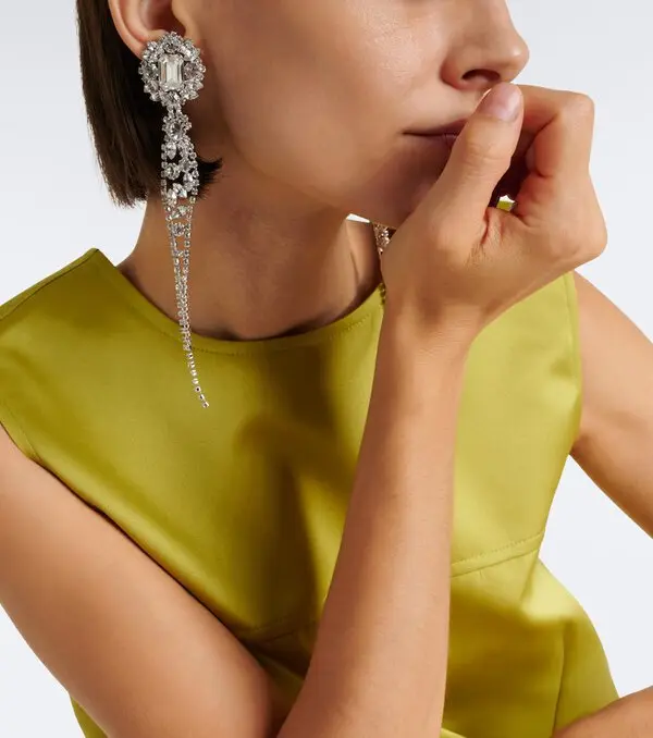 JENNIFER BEHR Sheila Embellished Drop Earrings