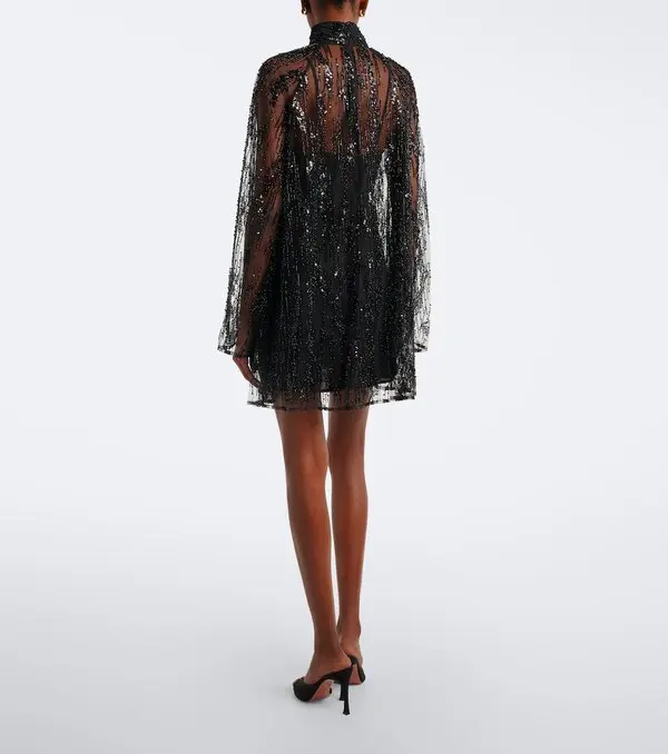 Staud Esther Embellished Minidress