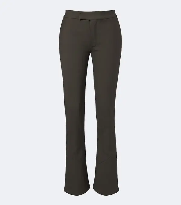 Proenza Schouler Althea Wool-blend Flared Pants