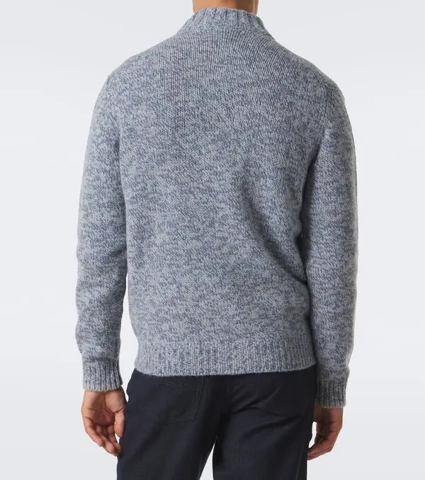 Fedeli Alpaca And Wool Cardigan