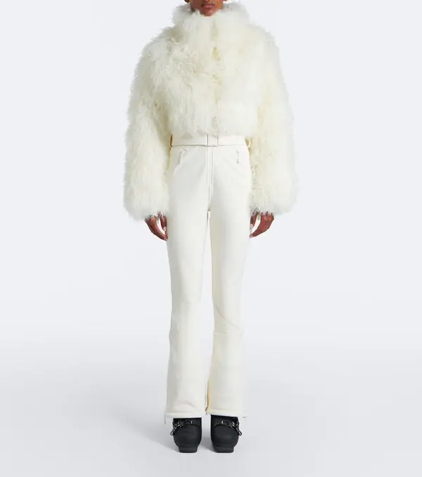 Cordova Nozawa Belted Shearling-trimmed Ski Suit