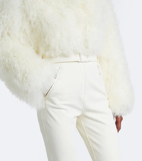 Cordova Nozawa Belted Shearling-trimmed Ski Suit