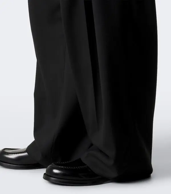 Dolce & Gabbana Pleated Wool Wide-leg Pants