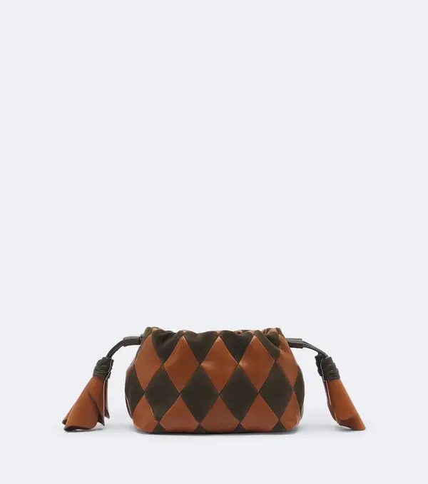 Zimmermann Cloud 91 Small Leather And Suede Clutch