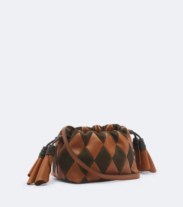 Zimmermann Cloud 91 Small Leather And Suede Clutch