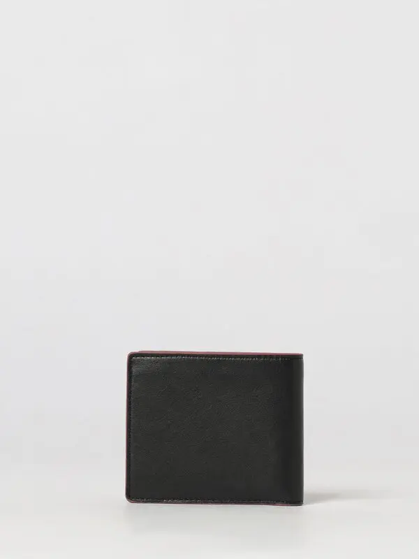 Paul Smith Smooth Leather Bifold Wallet With Internal Graphic Print