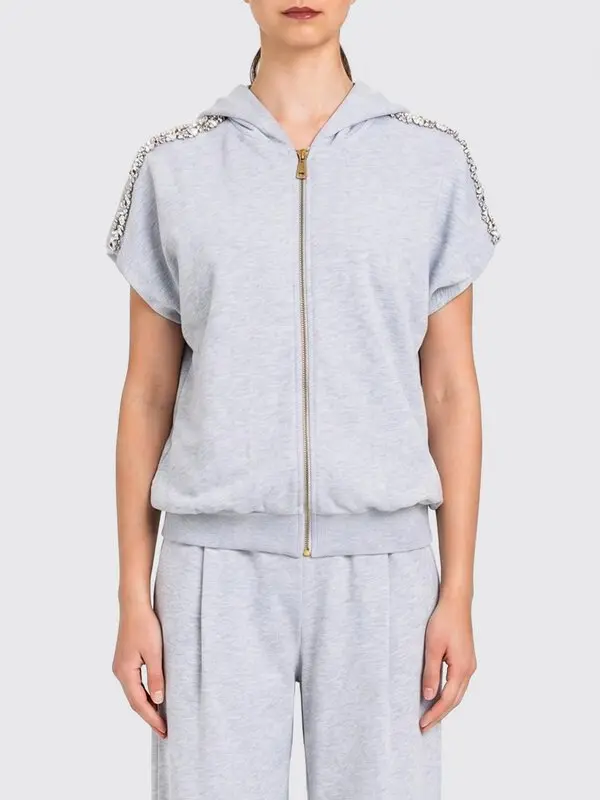 TWINSET Cotton Blend Hoodie