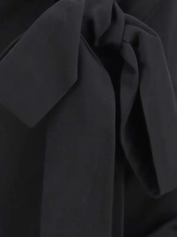 Magda Butrym Asymmetrical Draped Cotton And Silk-blend Mini Dress