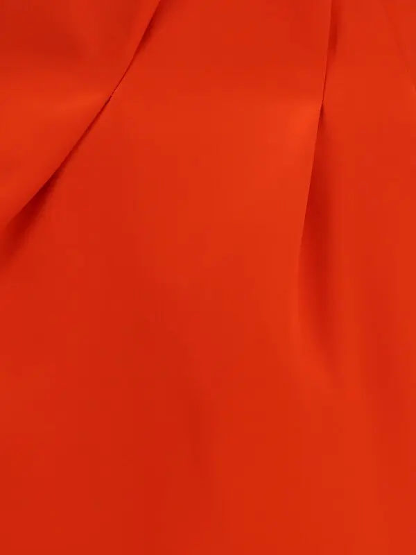 Magda Butrym High-waisted Silk Pencil Mini Skirt With Back Zip Closure