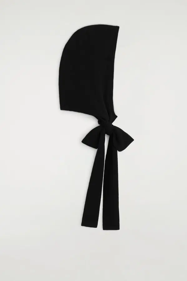 Cos Merino Wool Hooded Scarf