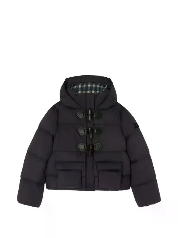GANNI Mini Puffer In Future Nylon