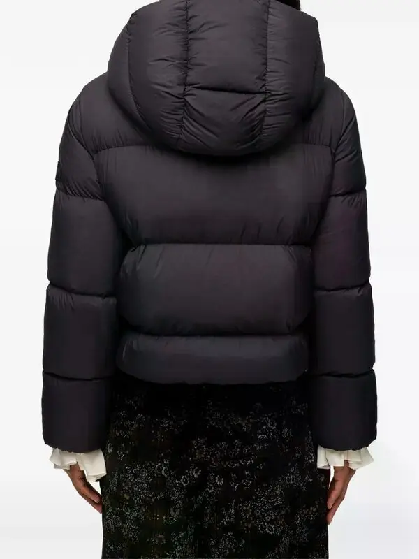 GANNI Mini Puffer In Future Nylon
