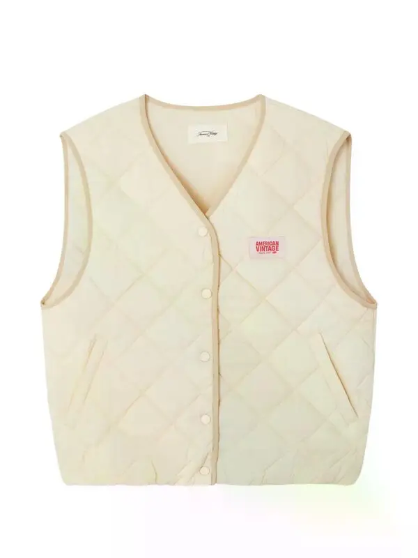American Vintage Yupibam Quilted Gilet