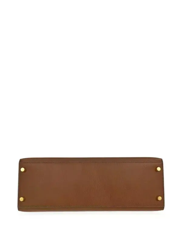 Hermès 1998 32 Kelly Sellier Two-way Handbag - Brown