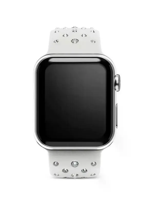 SWAROVSKI Adorn Joy Crystal-embellished Watch Strap - White