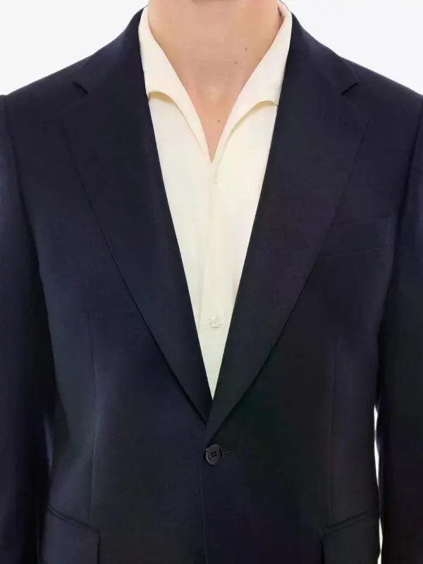 FURSAC Single-breasted Virgin Wool-blend Blazer