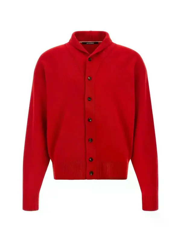 Jacquemus Shawl-collar Knitted Cardigan