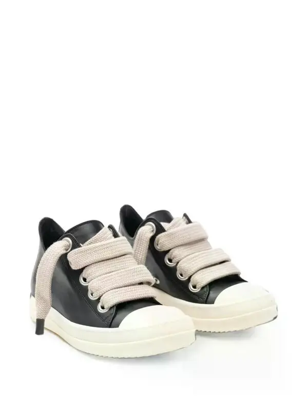 Rick Owens Jumbolace Chunky-lace Leather Sneakers