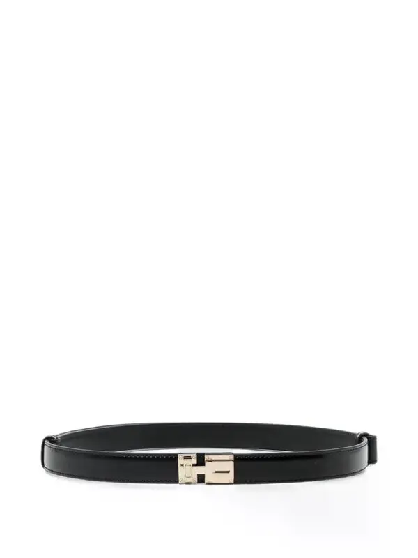 TOM FORD Spazzolato Leather T Latch Belt
