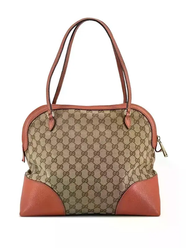 Gucci 2016-2026 Medium Gg Canvas Bree Dome Tote Bag
