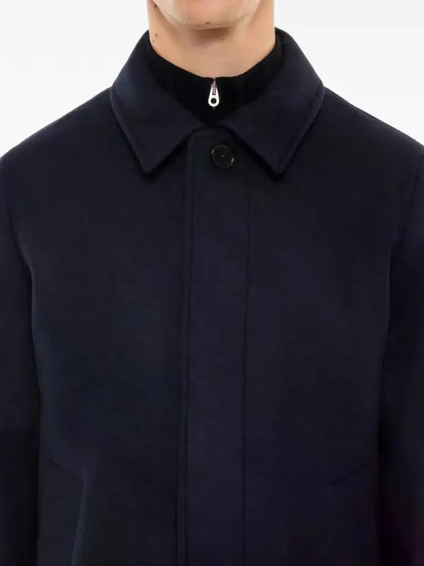 FURSAC Concealed-button Coat