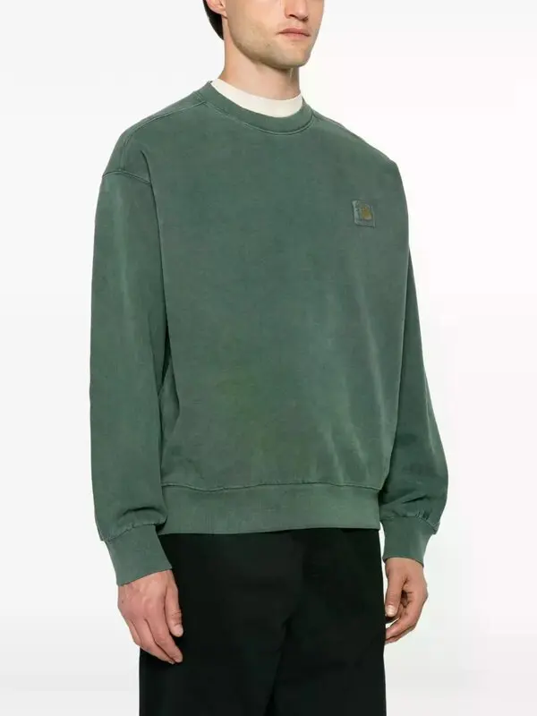 Carhartt Work In Progress Logo-patch Sweatshirt