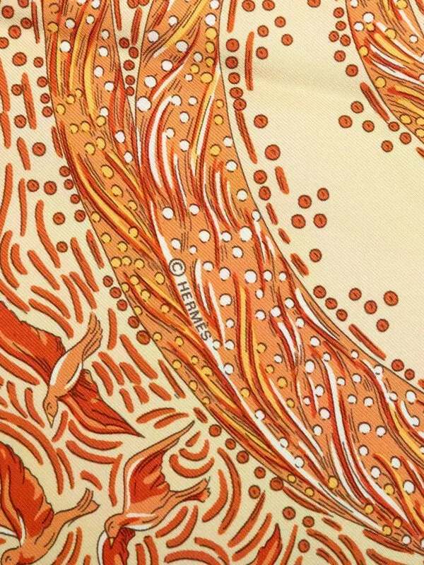 Hermès 2000-2026 Les Rivieres De Babel Silk Scarf 90 Scarves - Neutrals