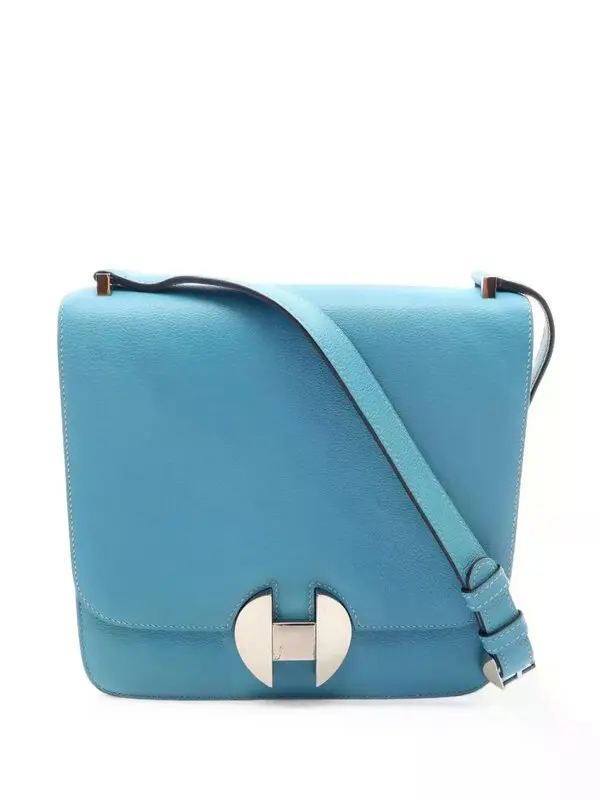 Hermès 2002 Sac 20 Shoulder Bag - Blue