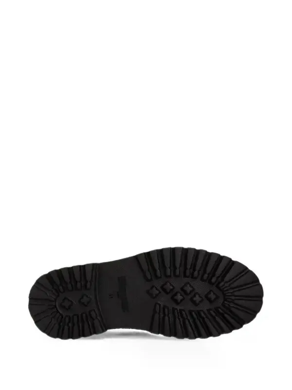 BLAUER. Suede Lace-up Boots