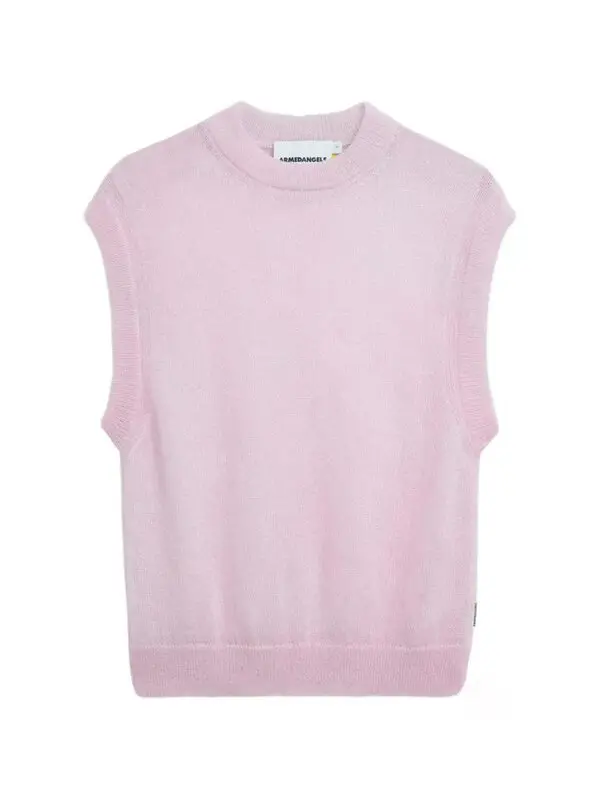 ARMEDANGELS Mohair-blend Knitted Vest - Pink