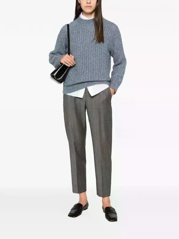Peserico Prince Of Wales Check Trousers