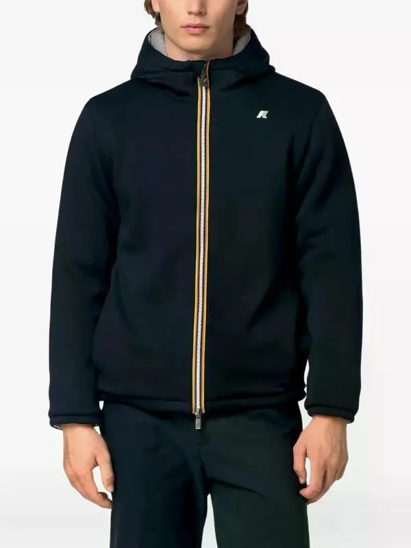 K-WAY Jack Light Spacer Reversible Hooded Jacket