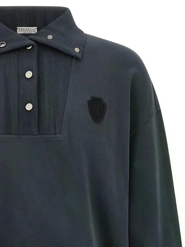 Brunello Cucinelli Logo-detail Cotton Polo Shirt