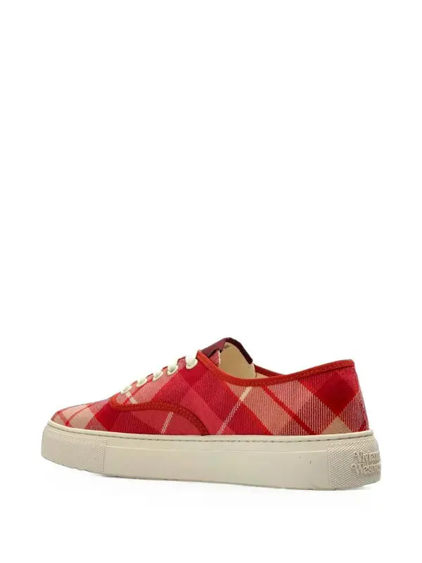 VIVIENNE WESTWOOD Trucker Tartan Sneakers