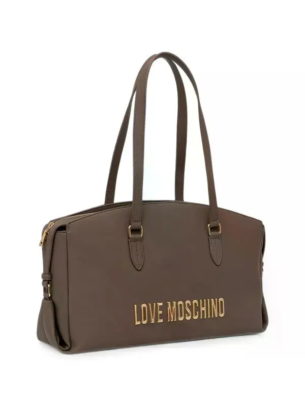 Moschino Logo-plaque Tote Bag
