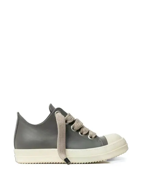 Rick Owens Jumbolace Low-top Sneakers - Grey