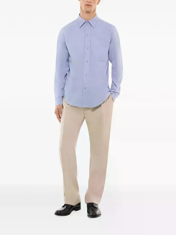 FURSAC Dot-pattern Button-front Shirt